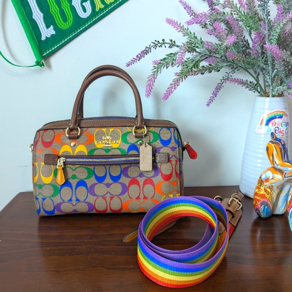 Coach | Bags | Coach Pride 222 Rowan Satchel | Poshmark